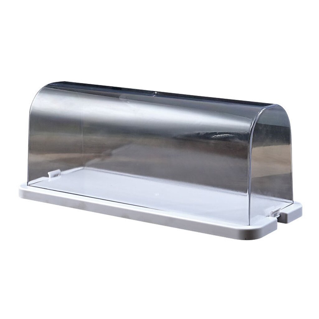 Контейнер Для Демонстрации Рулетного Торта с Прозрачным Куполом Пластиковые Коробки Для Демонстрации Сырных Кондитерских Изделий И Десертов Держатель Для Хранения Продуктов