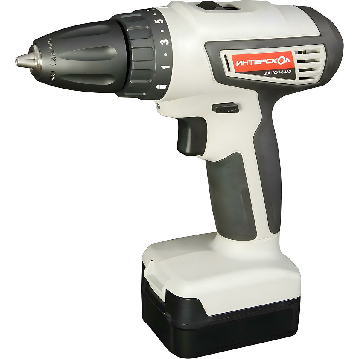 Дрель аккумуляторная ИНТЕРСКОЛ ДА-10/14.4Л3 (Li-Ion)