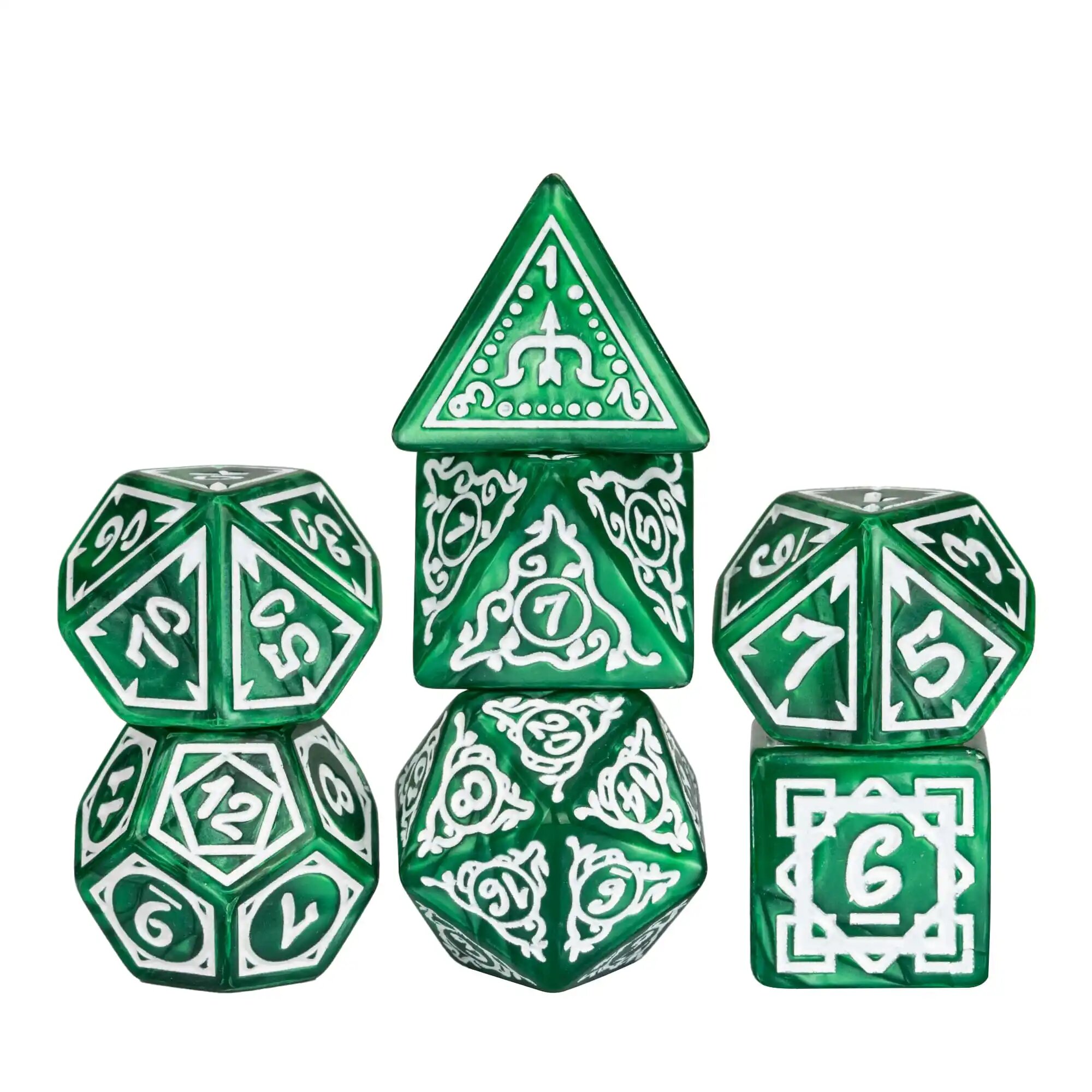 Druid Marbled DND набор костей