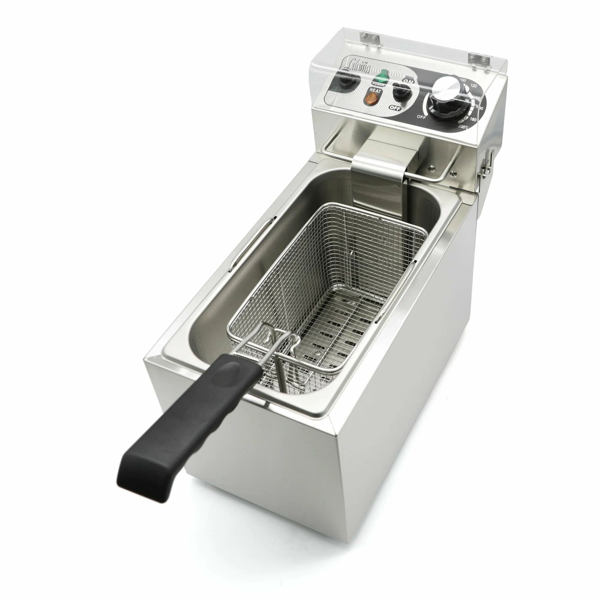 Фритюрница LILOMA FLT 6, защитный экран, от 60 до 200 °С, 6 литров