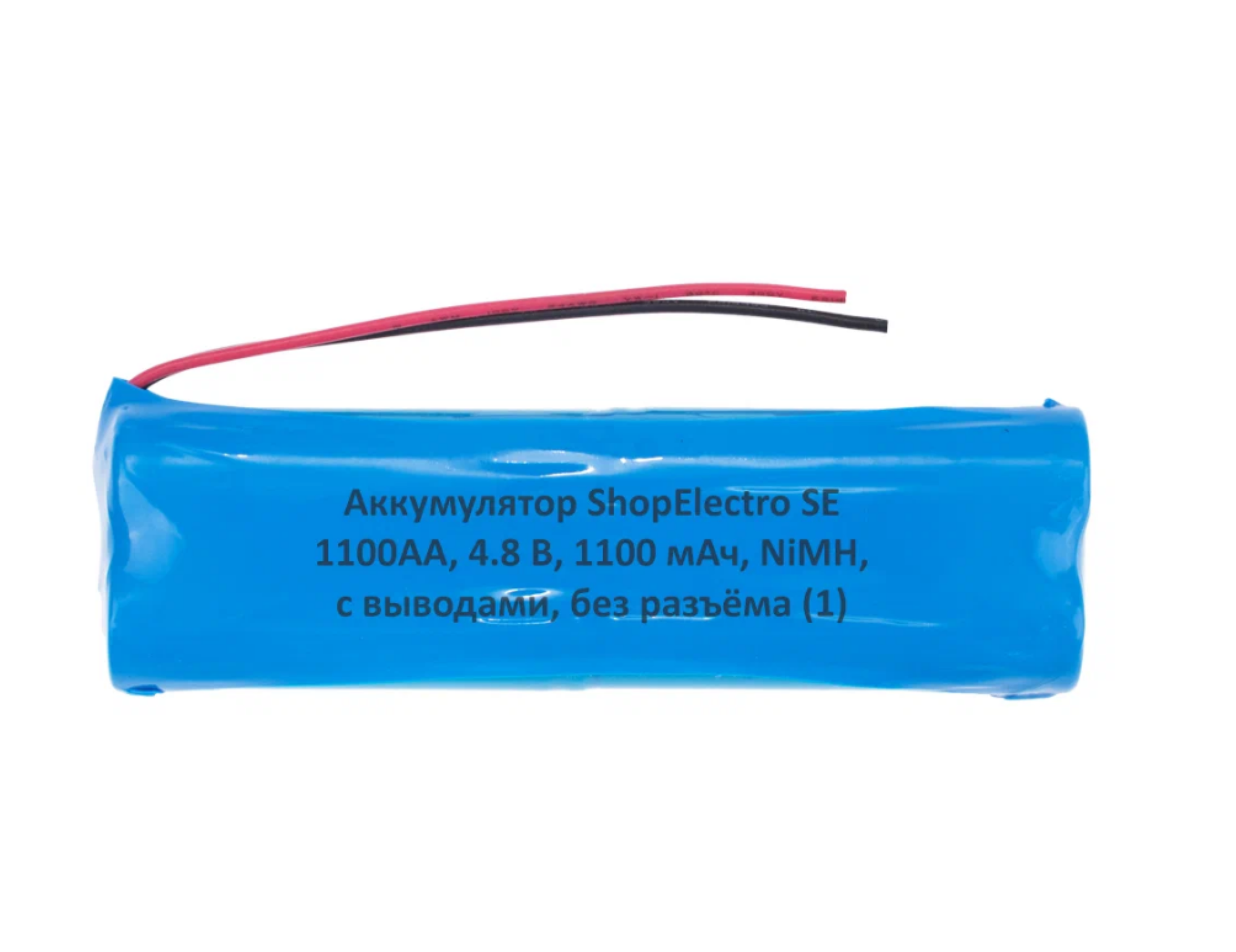 Аккумулятор ShopElectro SE1100АА, 4.8 В, 1100 мАч/ 4.8 V, 1100 mAh, NiMH, с выводами, без разъёма (3)