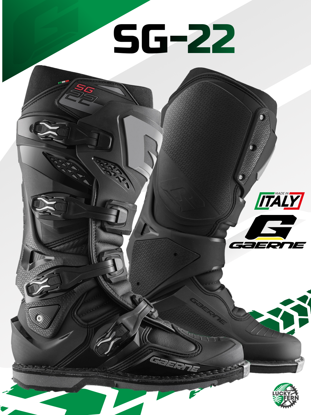 Мотоботы Gaerne SG-22 Black 47