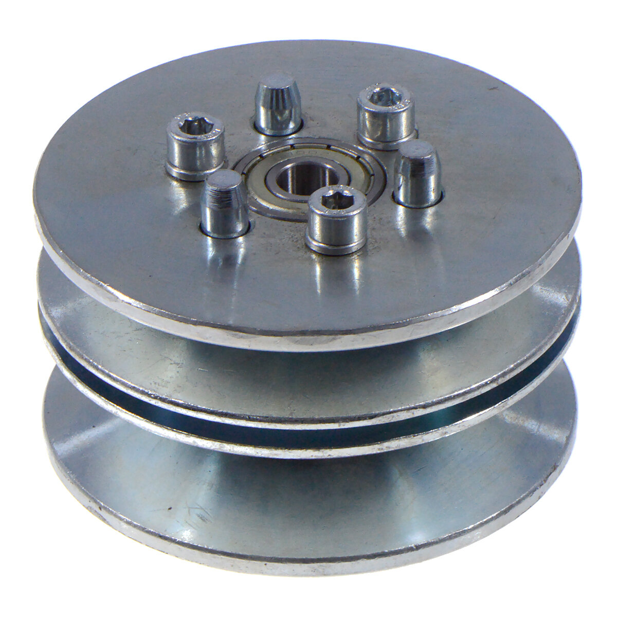 Вариатор комплект подходит для подметательной машины CHAMPION GS-50100 (до 2020г s/n 37022100000), GS-50100 (после 2021г sn 37022100001)