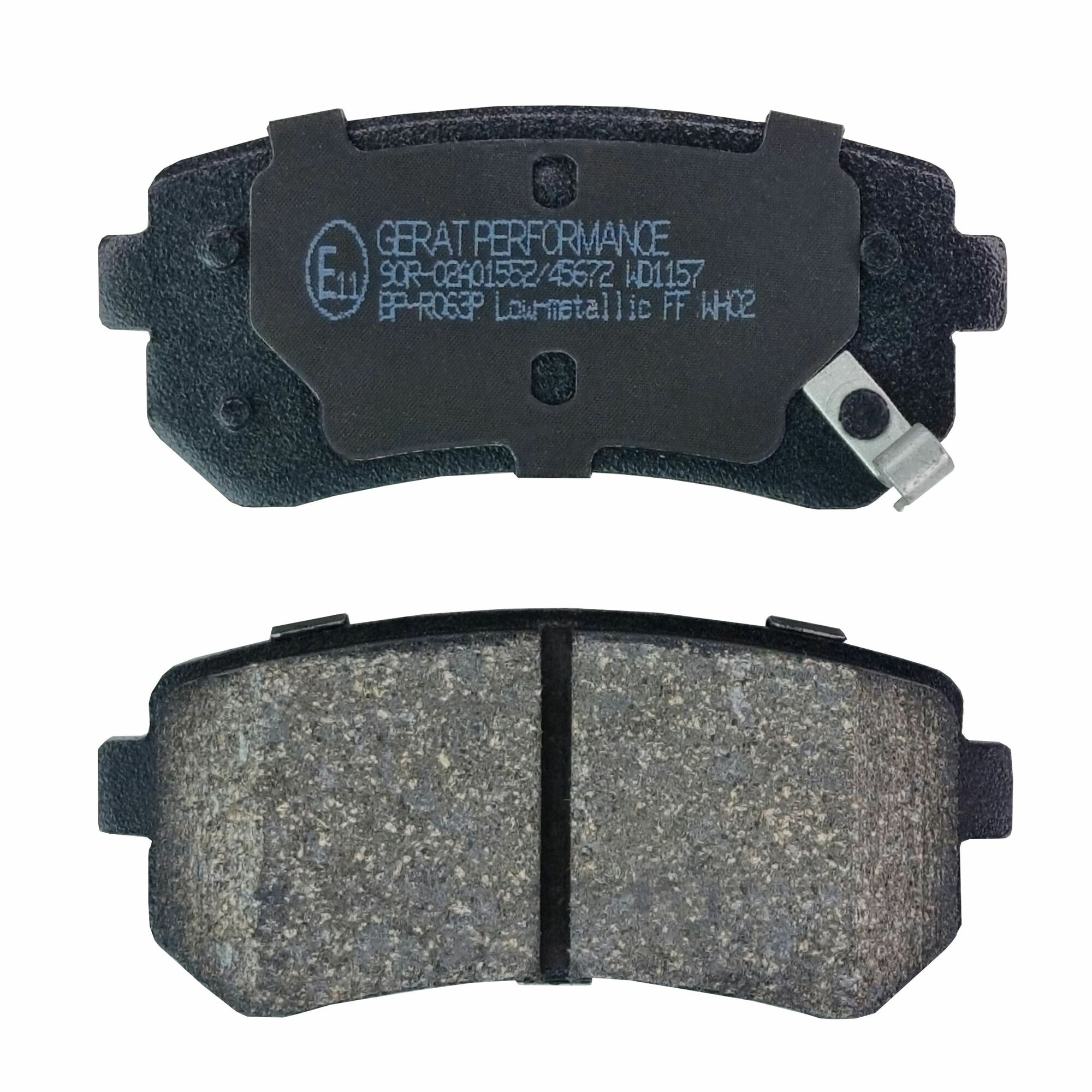 Тормозные колодки Gerat BP-R063P (задние) Performance