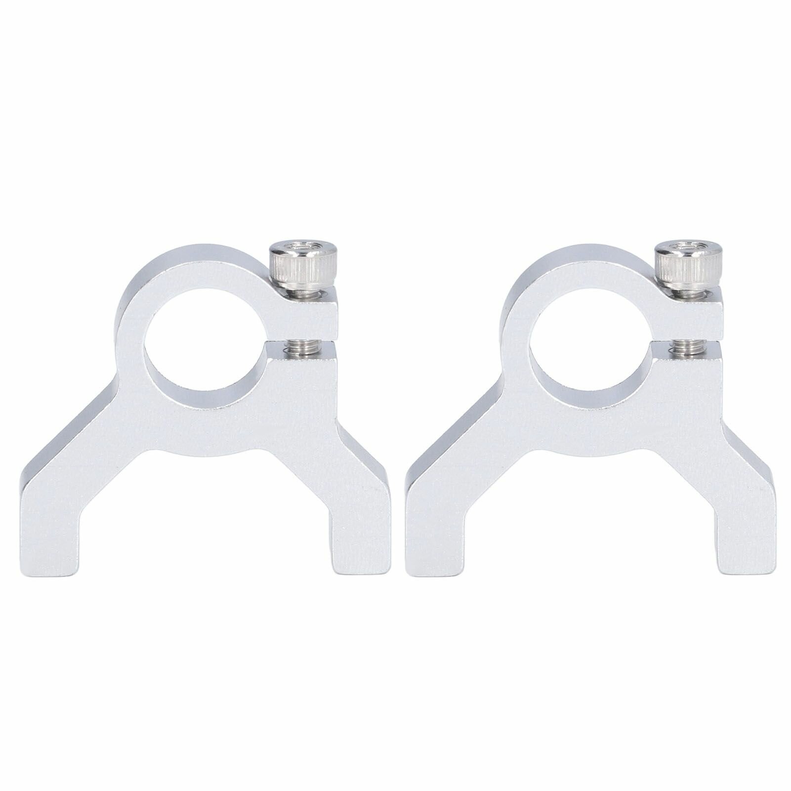 Зажимная опора, 2 шт, 1 сторона, 2 стойки, резьба M4, алюминиевый зажим, крепление, аксессуары для вала робота3400 0032 0500 1/2 дюйма