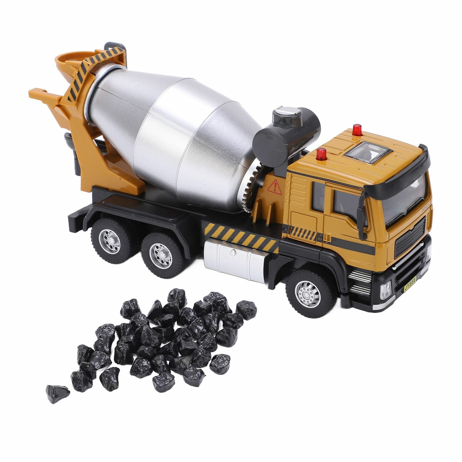 VB50063 1:50 игрушечный миксер из цинкового сплава, инженерная модель грузовика, игрушки для детей и мальчиков
