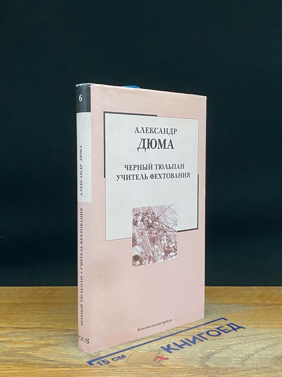 Книга. Чёрный тюльпан. Учитель фехтования. Том 6 2006 (2043842967351)
