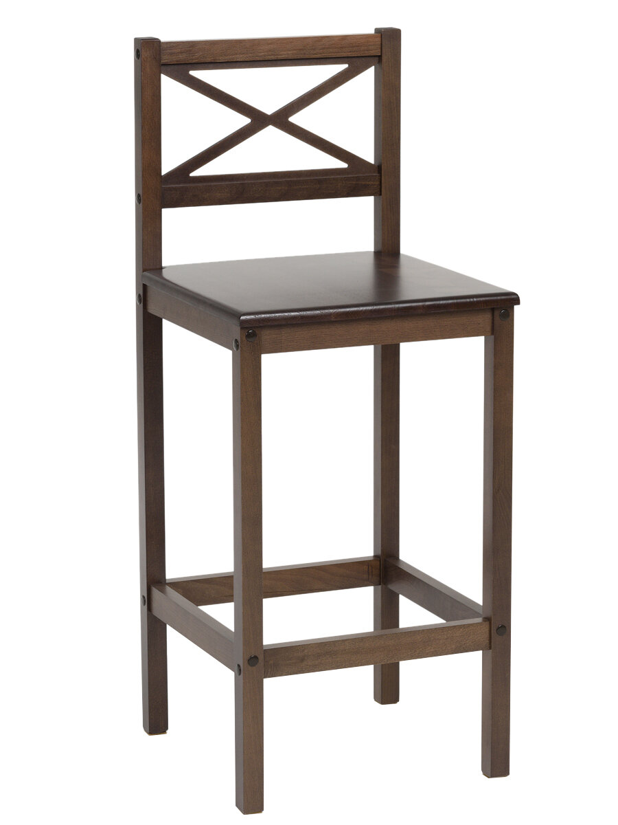 Стул барный KETT-UP ECO HUGO PLUS BIG SIZE деревянный венге, кавказский бук