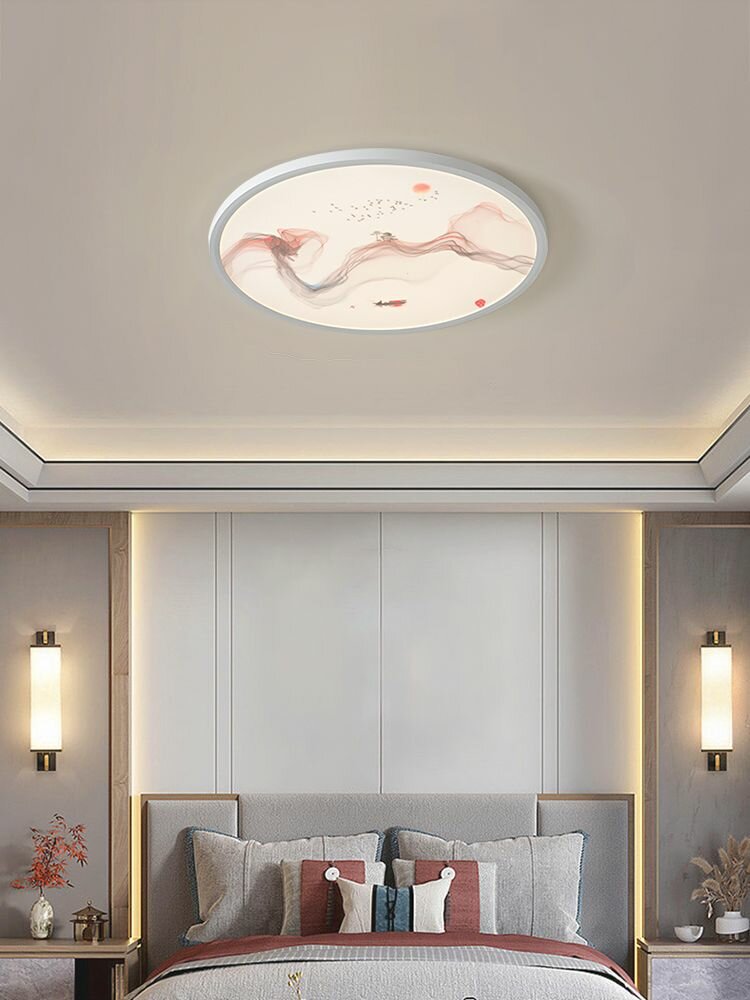 Китайский стиль новый потолочный светильник для спальни в китайском стиле