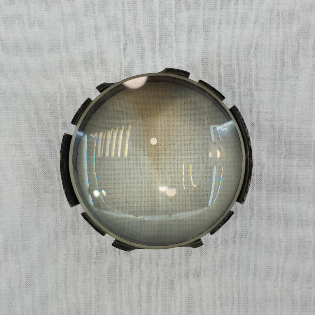 Линза, диаметр 5.6 см высота 3 см, винтаж СССР