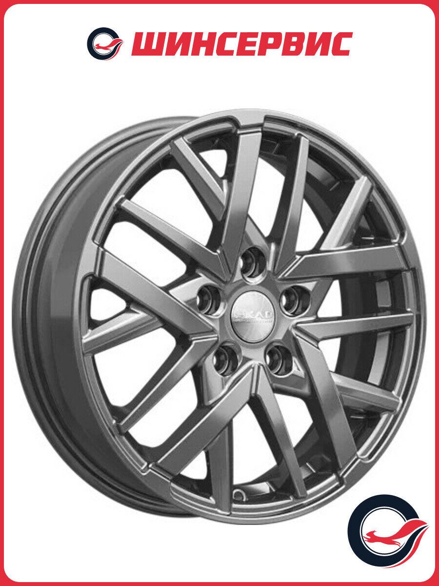 Литой колесный диск Скад Босфор R16x6.0J 5x114.3 ET45 ЦО67.1 для автомобиля