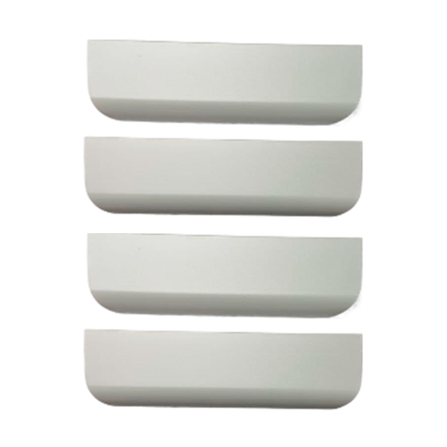 Ручка мебельная торцевая EVA BALANCE 128/147мм. белый матовый, 4 шт.