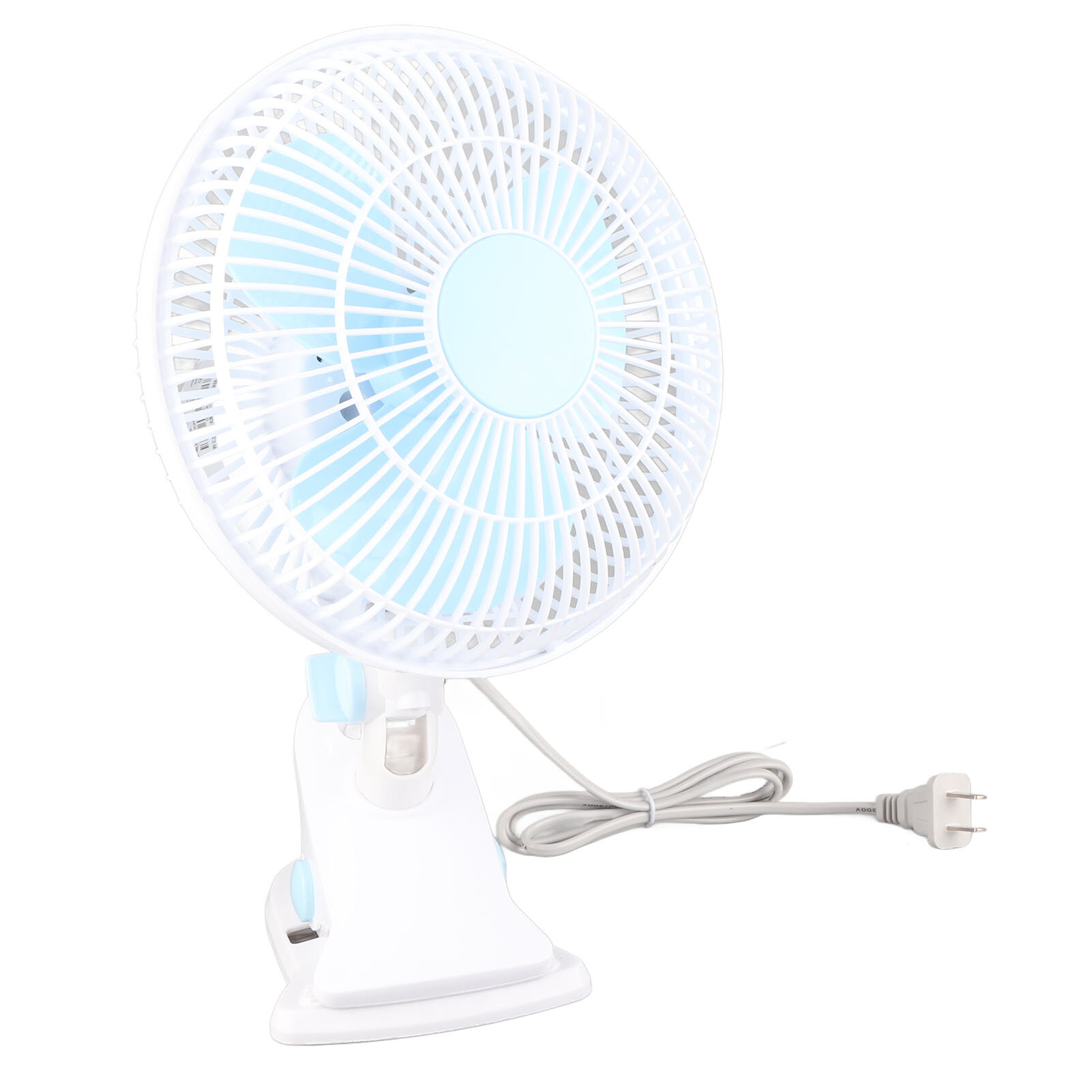 Мини-Электрический Вентилятор Компактный с 3 Лопастями Настольный Зажим для Прикроватного Офиса Студенческого Общежития CN