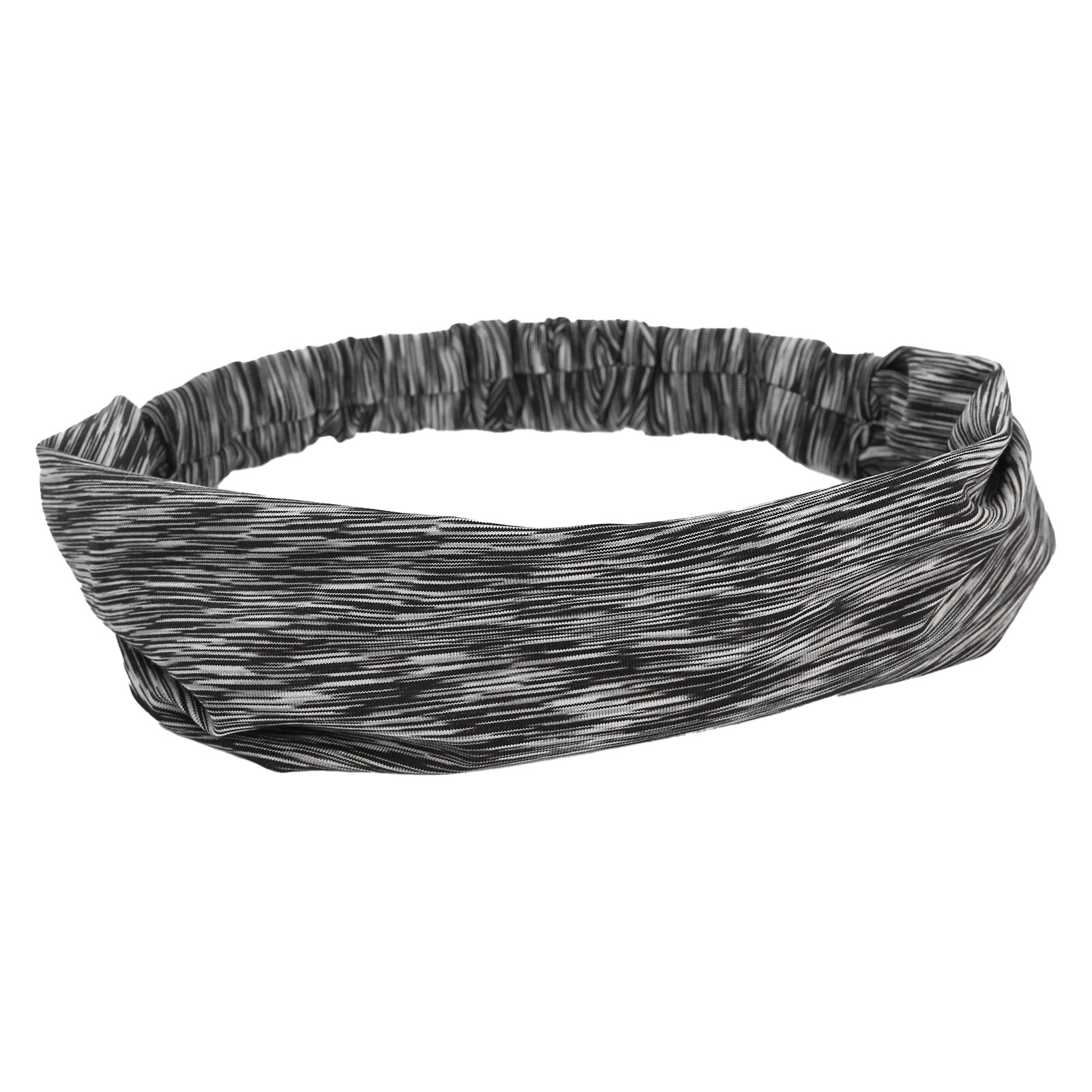 Эластичные повязки на голову, нескользящие, для защиты от пота, для спортивных тренировок, эластичные повязки на голову для мужчин и женщин (черные)