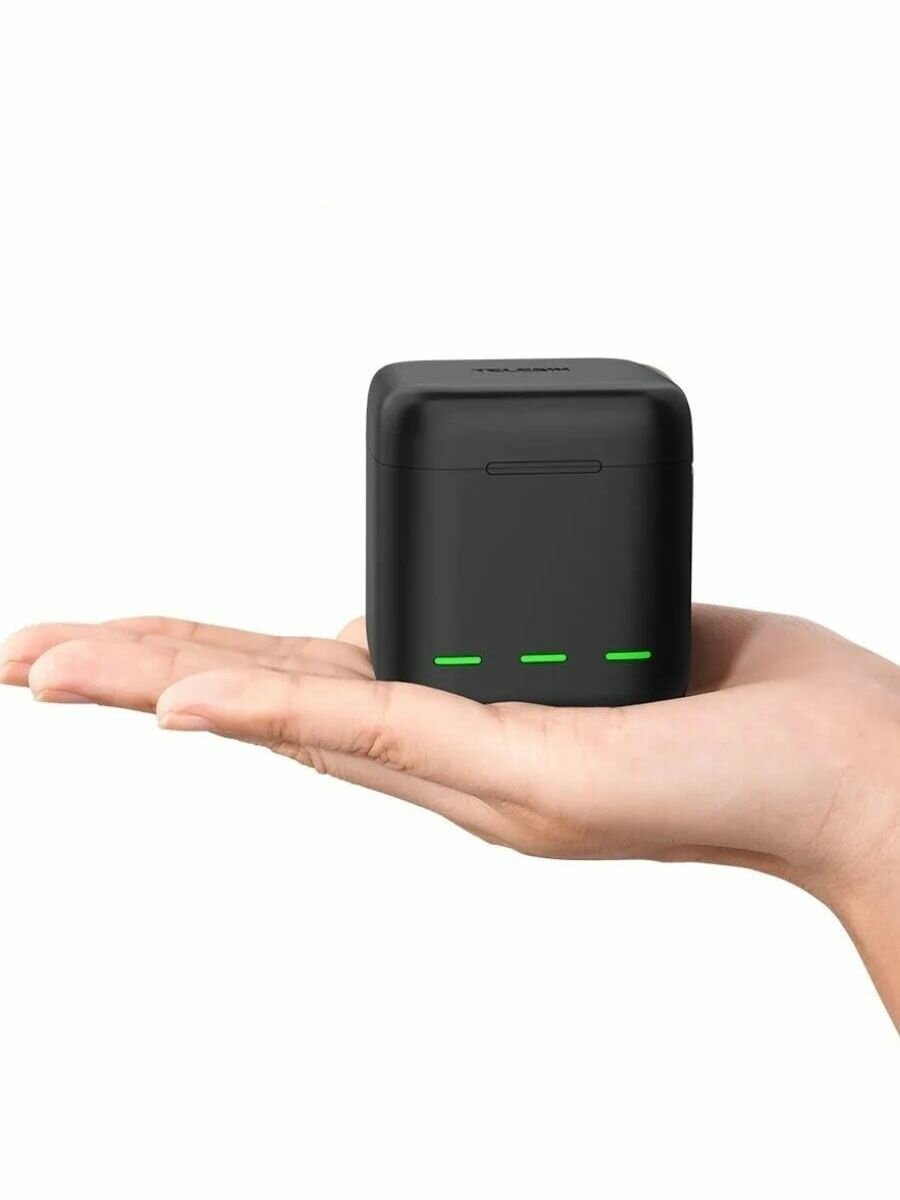 Зарядное устройство Fast charge + 3 акб для GoPro 12 11 10 9