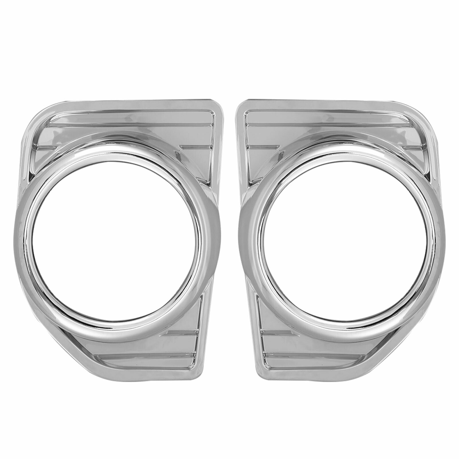 2pcs Передний туманный световой крышку отделки отделки отделки отделки подходит для hiace 200 2014-2020 гальвопластат