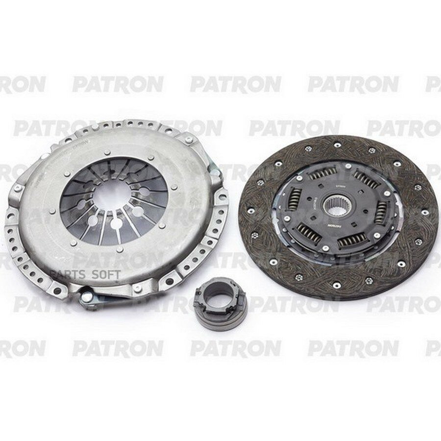 Комплект сцепления (3P) MERCEDES-BENZ: SPRINTER (901-904) 1995-, VARIO 1996- (Диск с пружинами) PATRON PCE0136 | цена за 1 шт