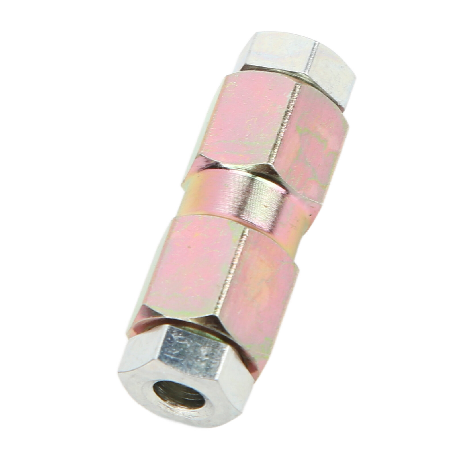 Соединители тормозной трубы, 2 шт, линейная гайка с наружной и внутренней резьбой 10 мм/0,39 дюйма для масляной трубы 3/16 дюйма