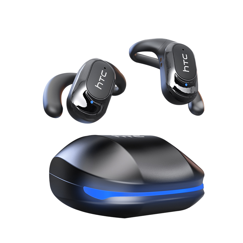 Bluetooth-гарнитура HTC, вкладыши，черное，Множество функций, USB, TYPE-C