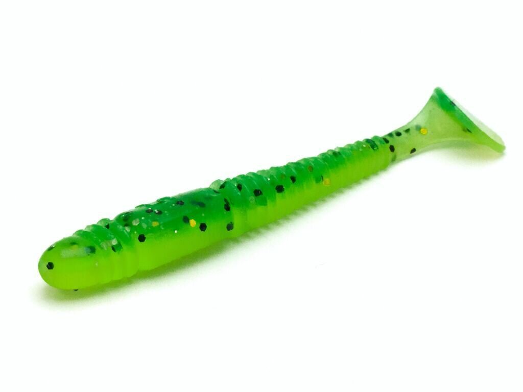 Виброхвосты съедобные искусственные Lucky John Pro Series TIOGA 4.5in (11.40)/T18 5шт.