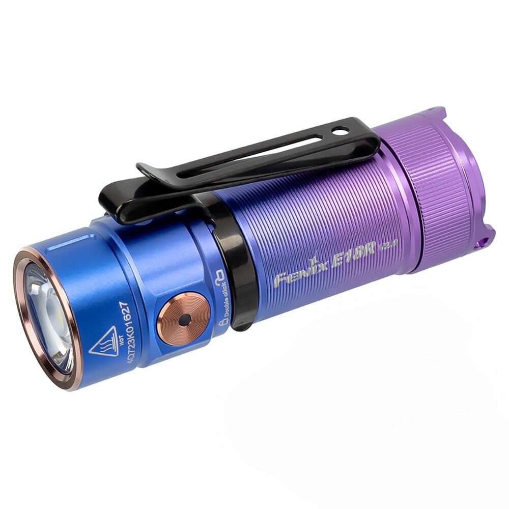 Фонарь Fenix E18R V2.0 Nebula, 16340, Luminus SST-40, 146 метров, 1200 люмен (Комплект)