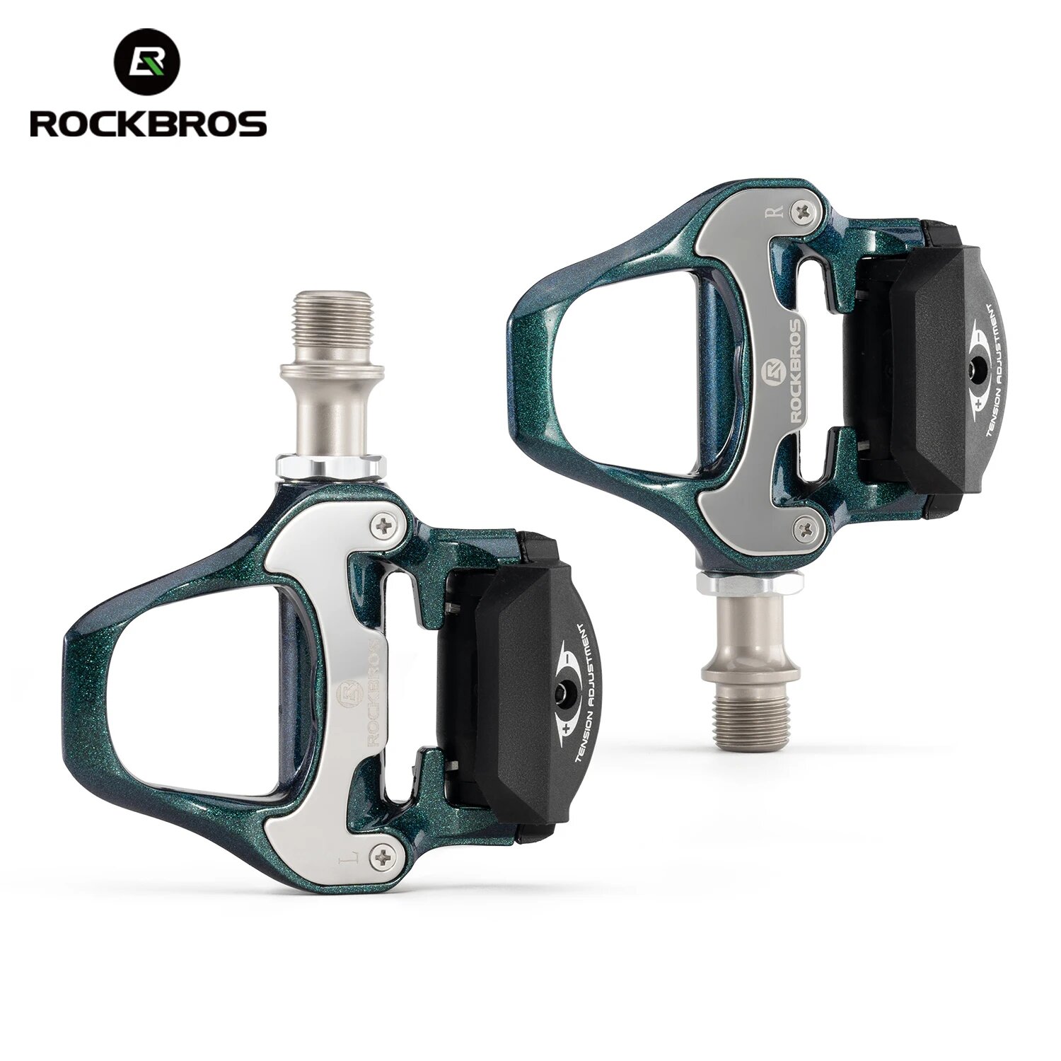 ROCKBROS Педали для велосипеда MTB с замком