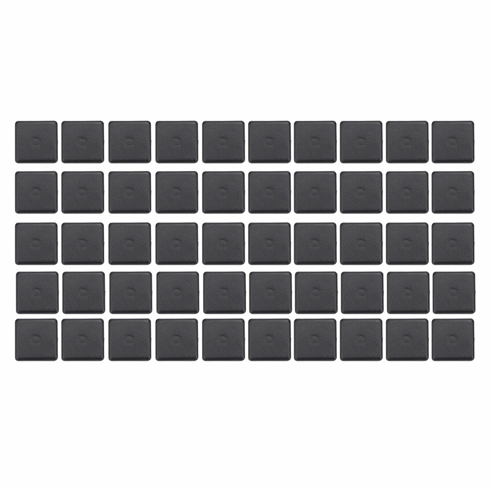 50 шт. Торцевая крышка, черные пластиковые крепления для стандартных алюминиевых профилей 2020/3030/4040