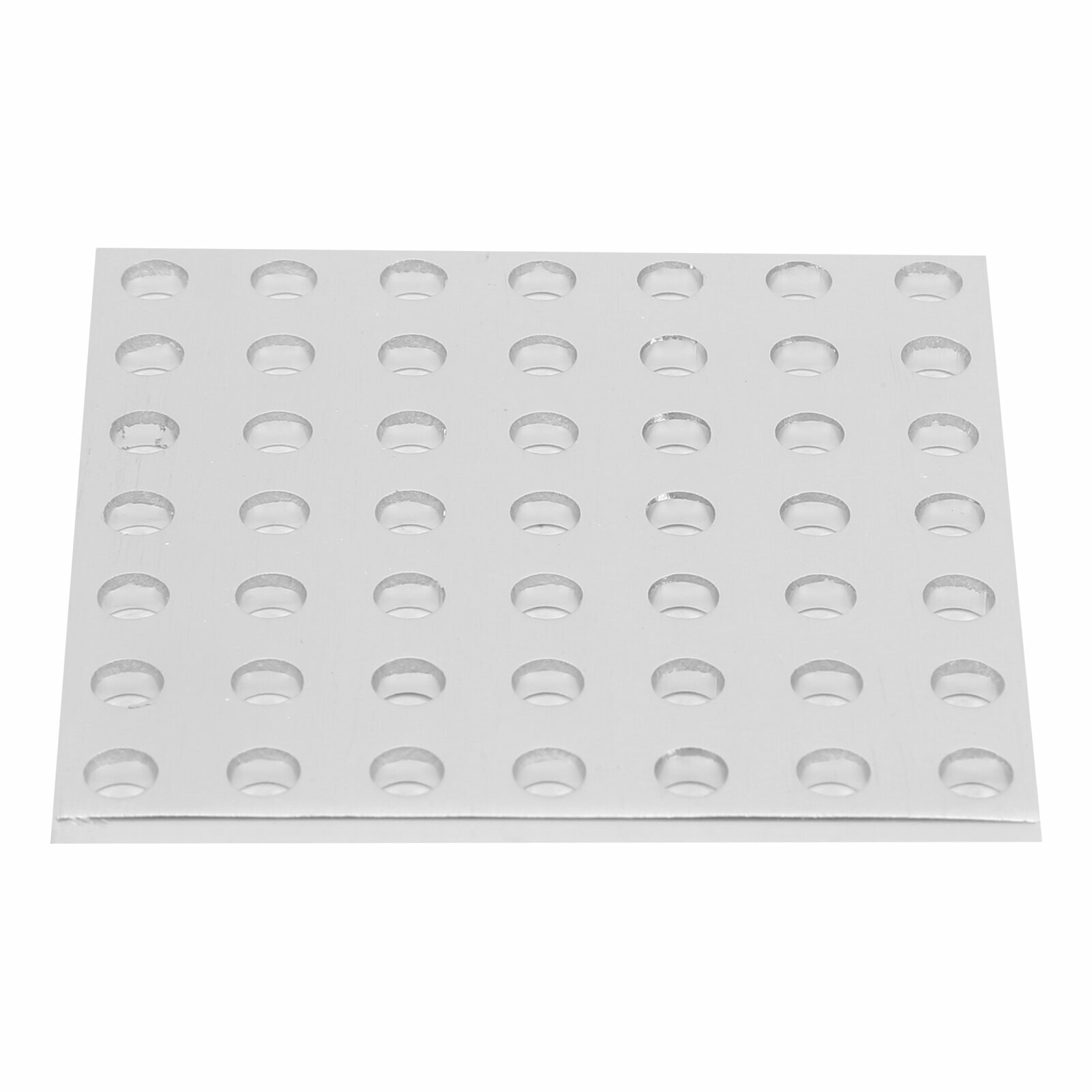 3116–0056–0056 Алюминиевая сетка пластина с отличным соотношением прочности к весу 7 x 7 отверстий