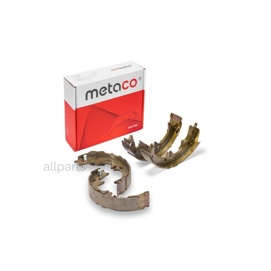 METACO 3030080 Колодки тормозные стояночного тормоза