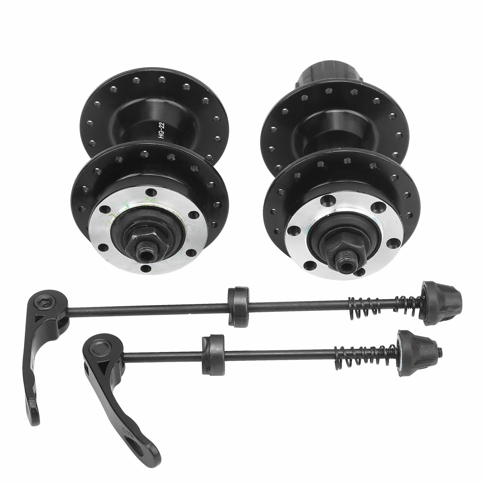 Втулка для горного велосипеда с 32 отверстиями, передняя и задняя, кассета с дисковым тормозом, 32 отверстия для спиц, совместимая со втулками JUN