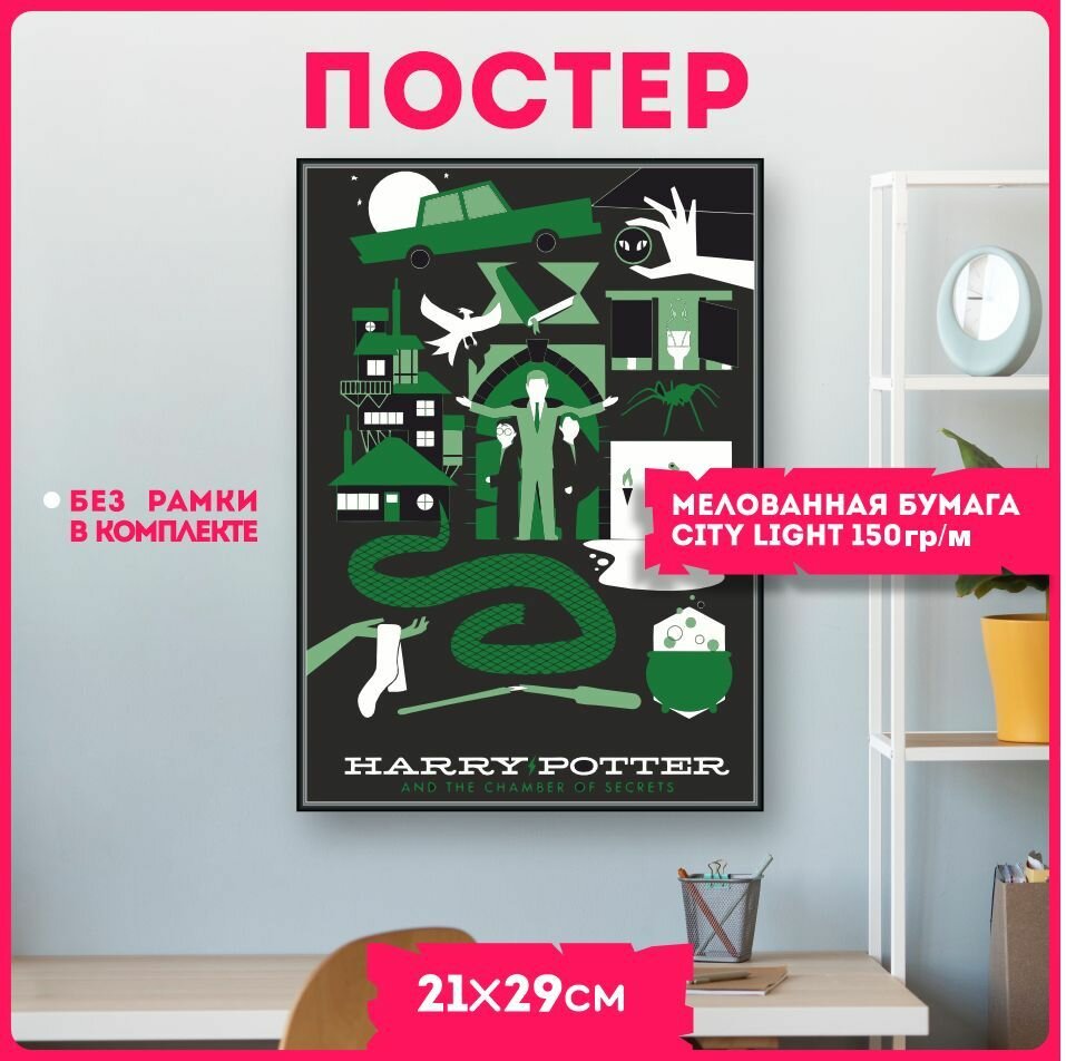 Постеры на стену гарри поттер harry potter hogwarts
