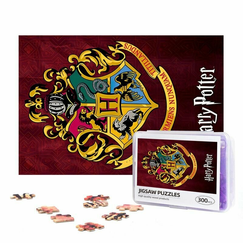 Hogwarts Деревянный пазл Гарри Поттер Деревянные пазлы Хогвартс Harry Potter