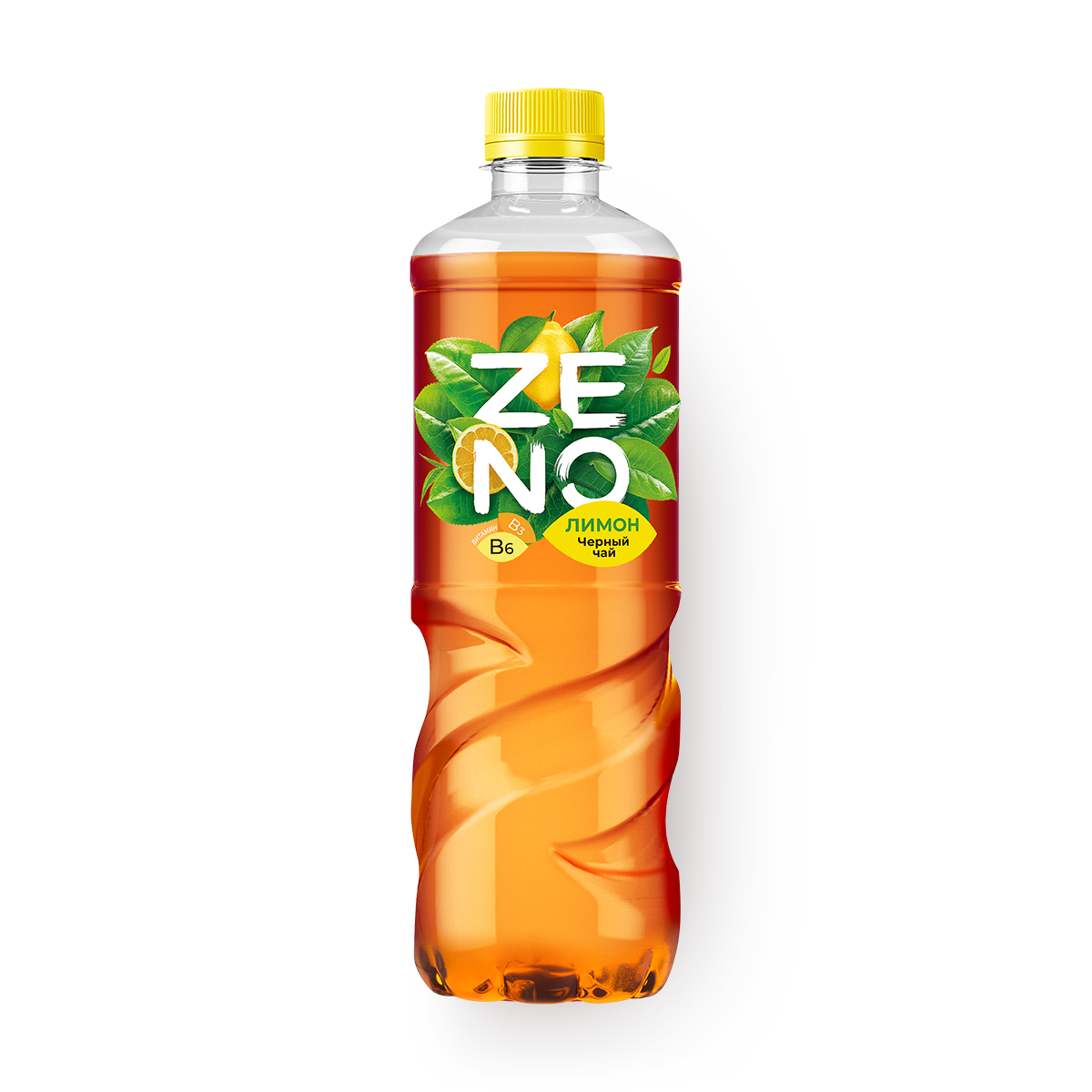 Чай холодный Zeno, чёрный, в пластиковой бутылке, объем 500 мл