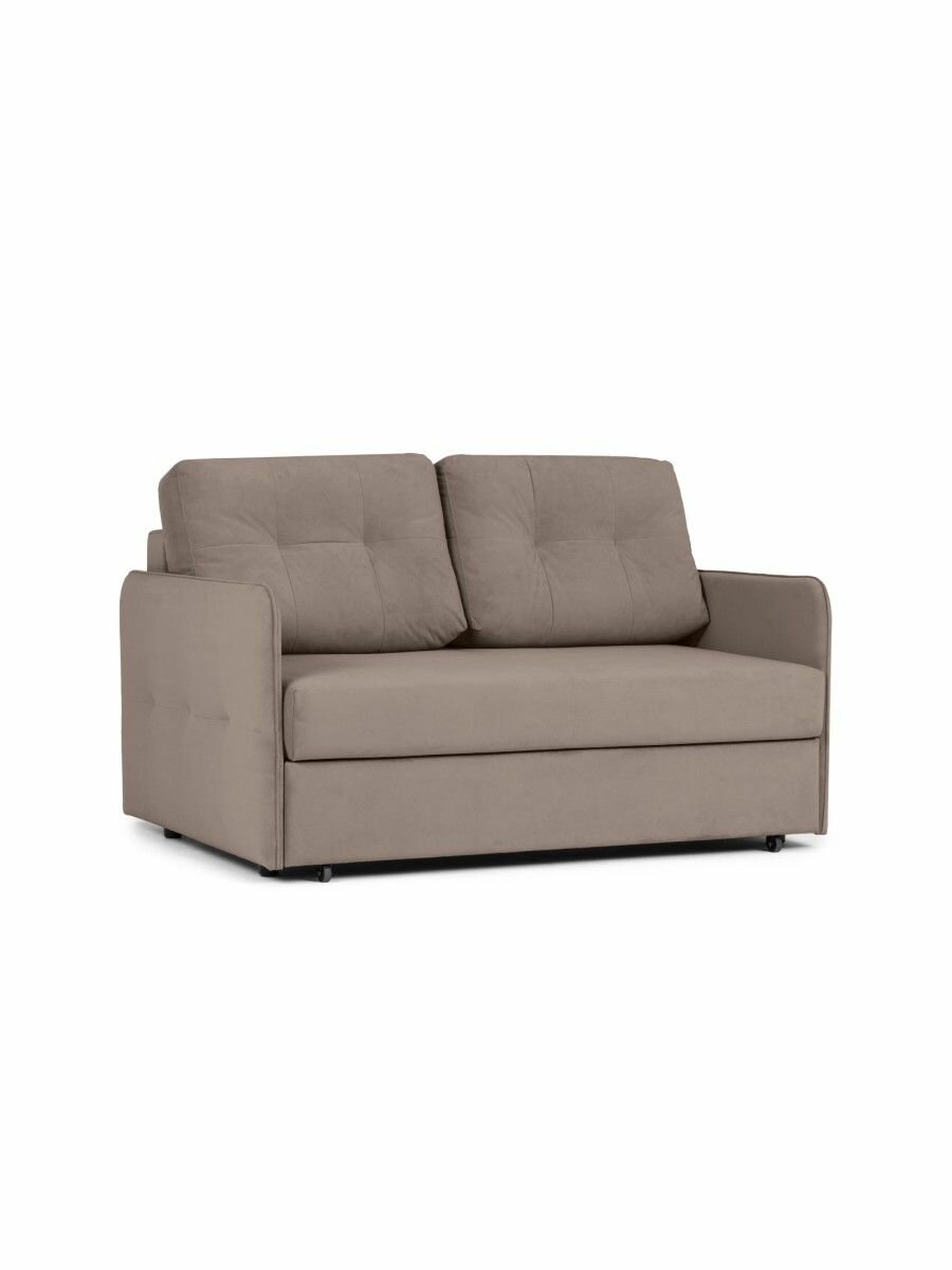 Диван-кровать Askona (Аскона) Локо Мини с узкими подлокотниками Тк. Sky Velvet 17