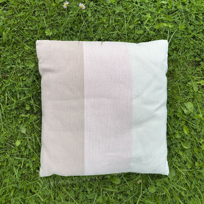 Подушка декоративная 50х50 см на диван, 100% хлопок, жаккард, съемный чехол