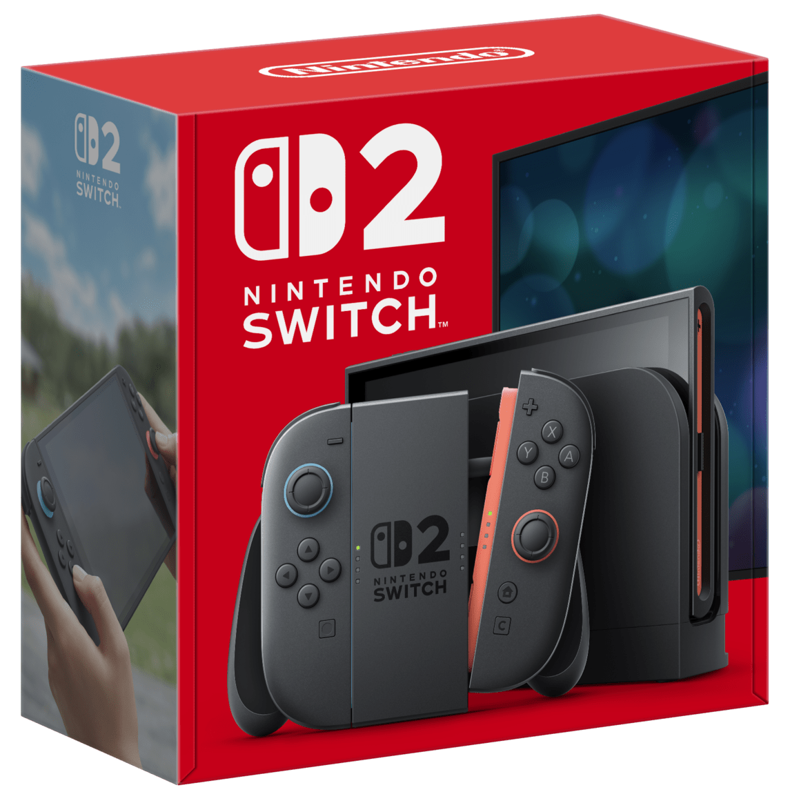 Игровая приставка Nintendo Switch 2 black (Чёрная) 256 ГБ, 1080p