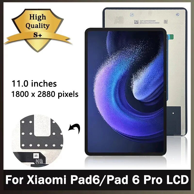 ЖК-дисплей для Xiaomi Pad 6, цвет Ori Pad 6
