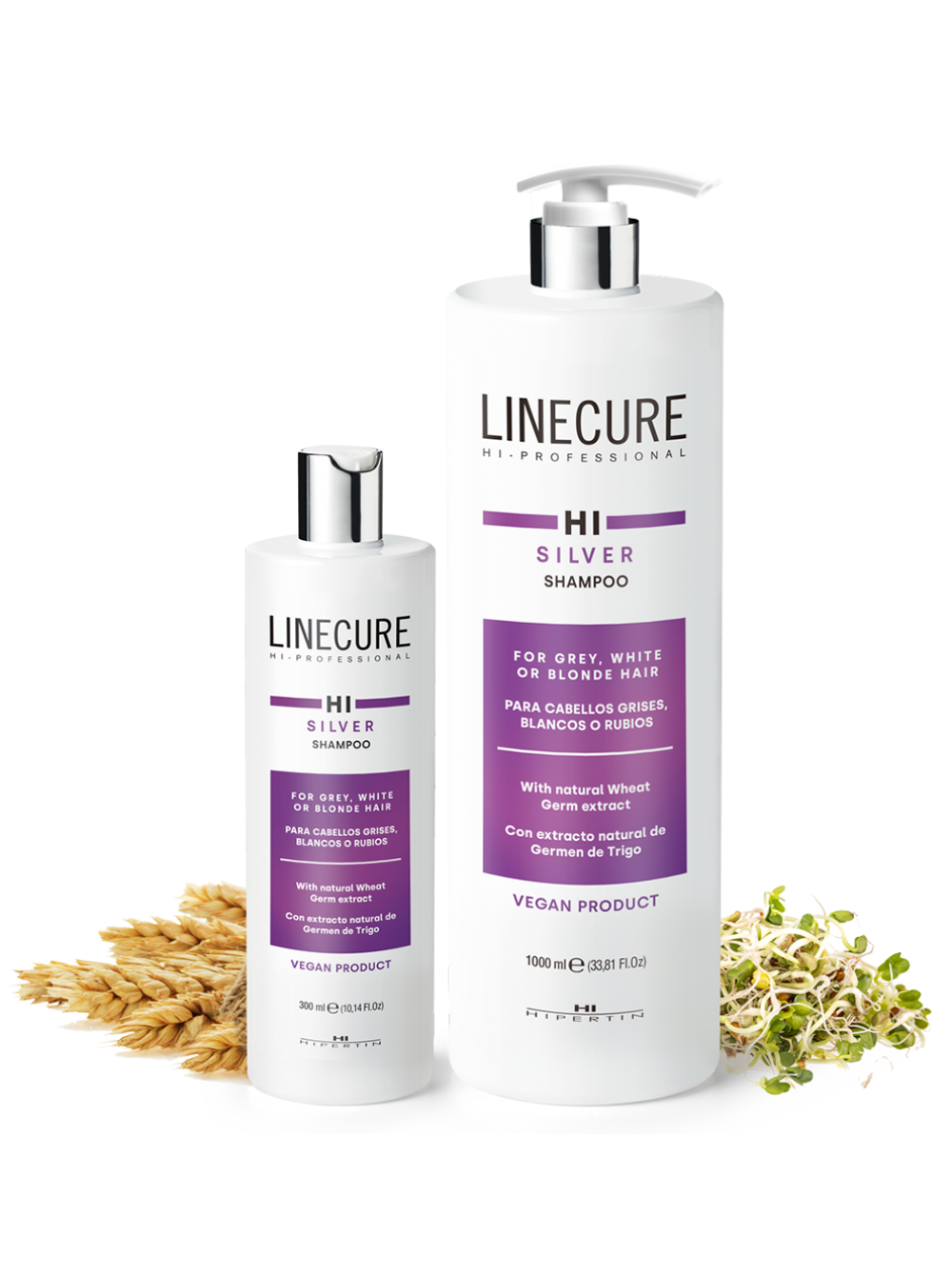 Hipertin Шампунь для седых и светлых волос 300 мл. Neu