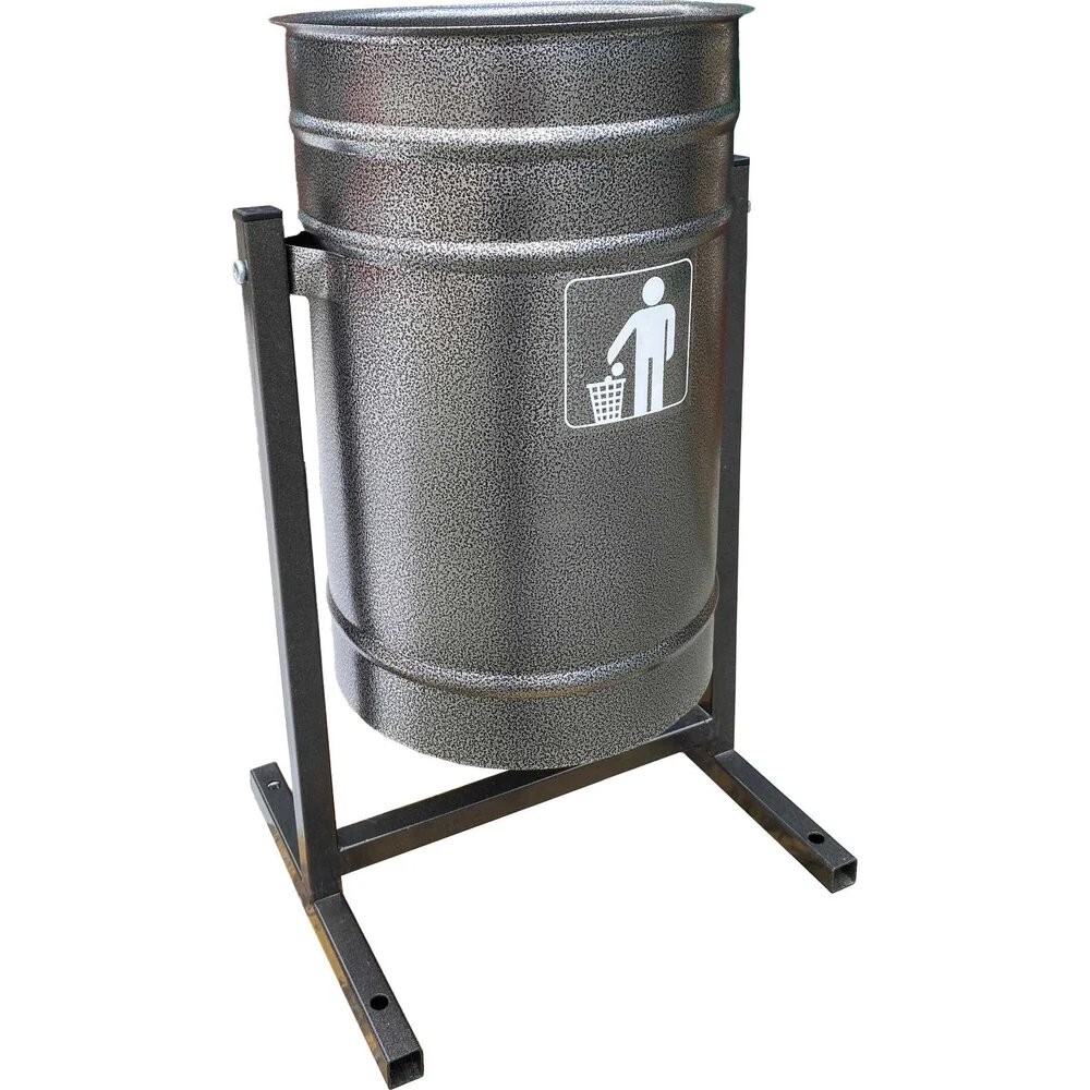 ПК ОТК Урна металлическая «Космос 19 л» цвет антик серебро УК6СБ