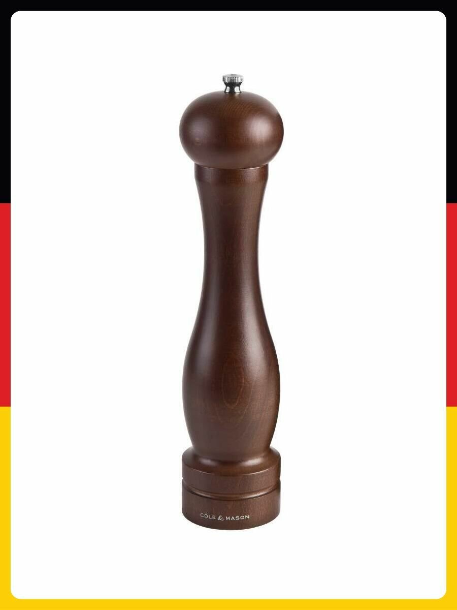 Мельница для перца Cole & Mason Forest Capstan без наполнителя, 31,5 см