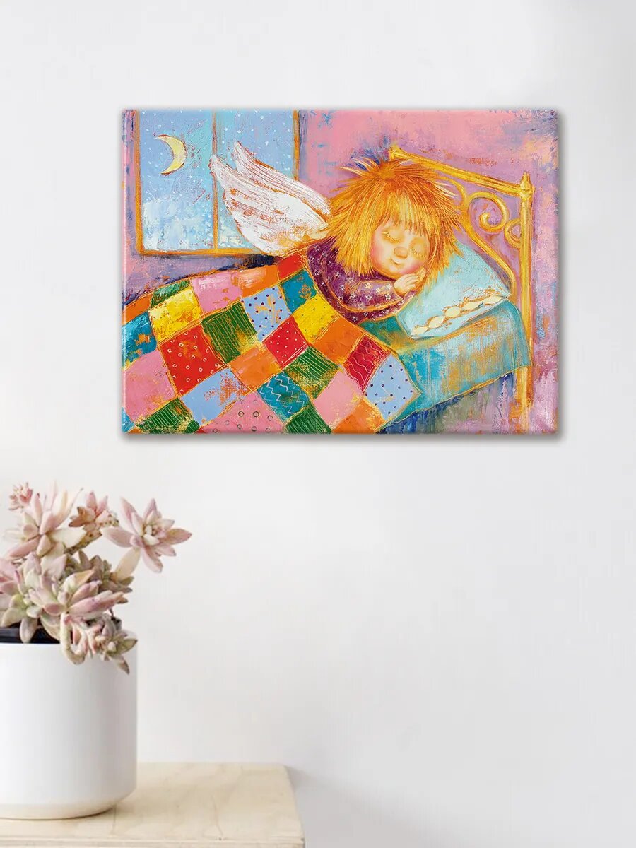 Картина с ангелом