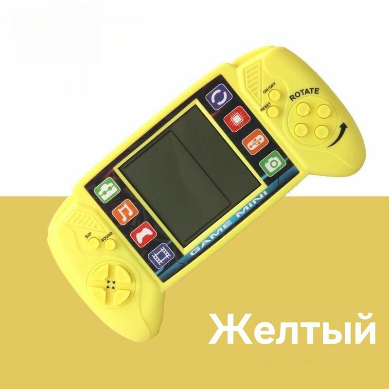Игрушечный автомат "Тетрис", Мини, Брелок, Прозрачная панель,1 шт