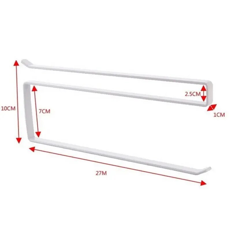 Держатель для рулона бумаги, вешалка для полотенец, стеллаж для хранения пищевой пленки, стеллаж для хранения без перфорации, подвесная полка, аксессуары для кухонных салфеток