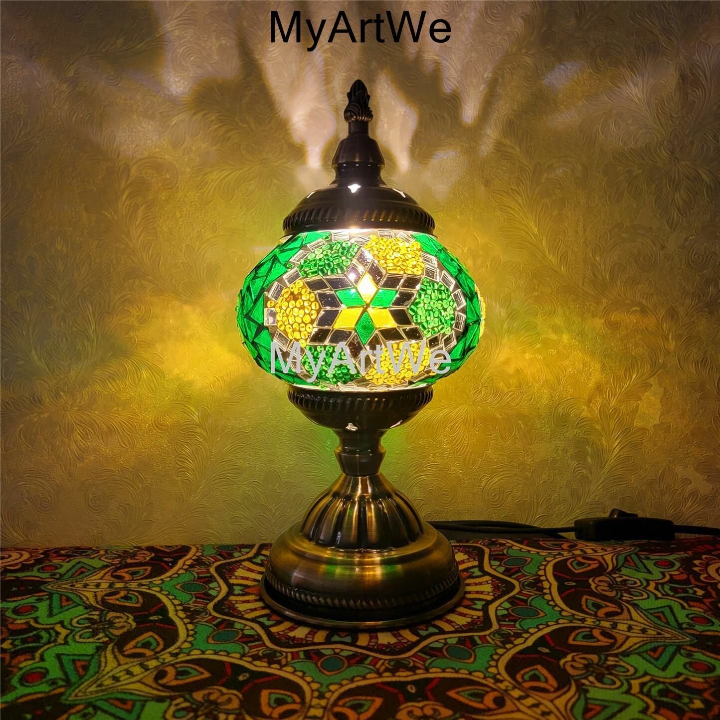 Лампа настольная MyArtWe M55W Марокканская лампа