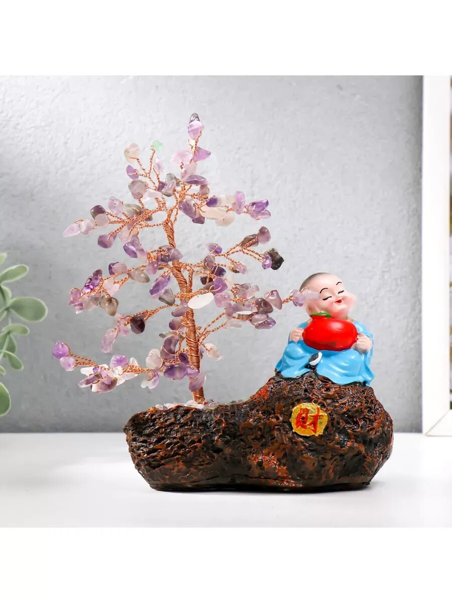 Денежное дерево бонсай статуэтка хотэя