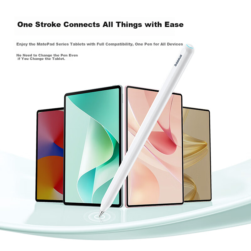 Baseus Compatible Stylus Pen for Huawei MPencil 3rd Generation Magnetic Adsorption for MatePad 11.5S/Pro 12.2/Air 12 Tablet Touch Pen Capacitive Pen