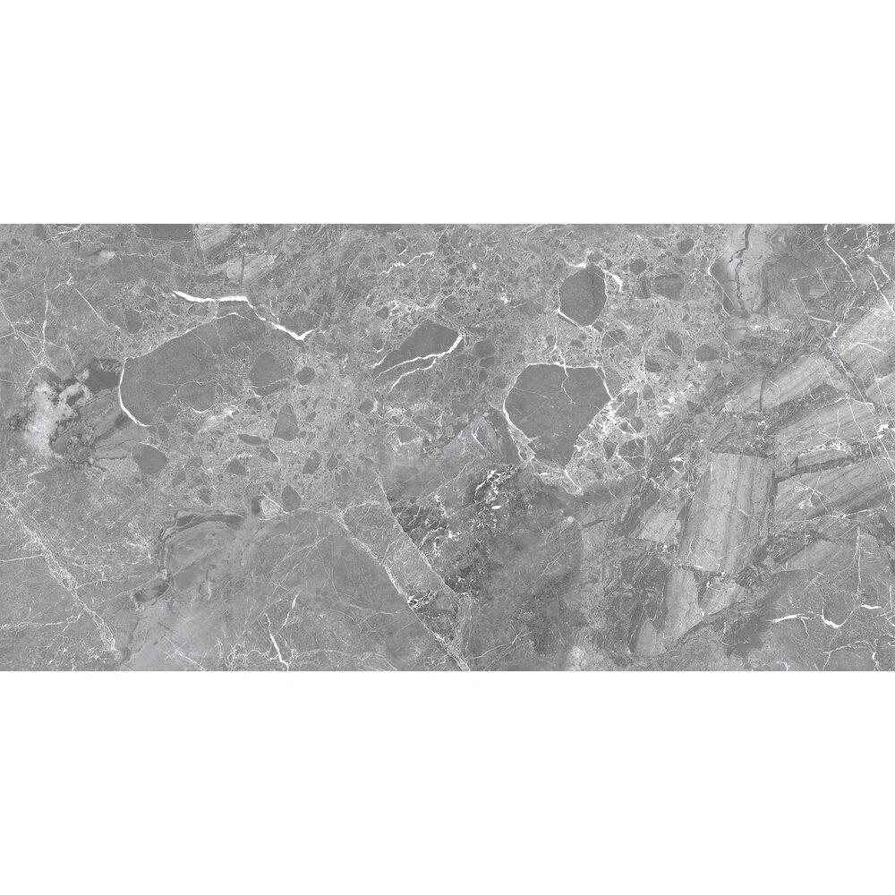 Керамогранит DELACORA Greiny Graphite sugar-эффект, 600x1200x9,5 мм, 2 шт. в упаковке 60120GRY25