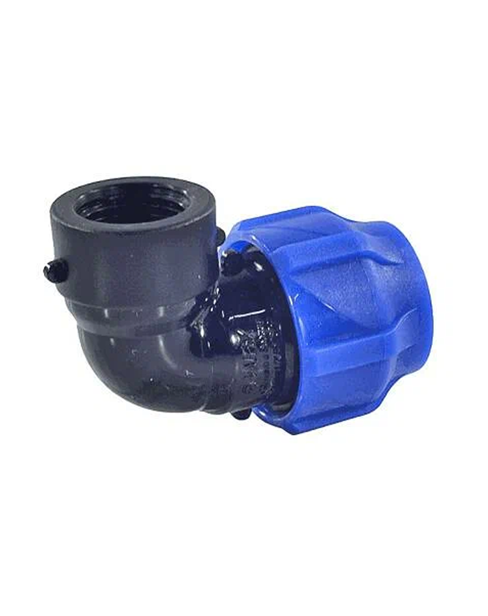 Отвод компрессионная ПЭ Дн 20х1/2"х90гр ВР Ру16 VALFEX 1210012320012