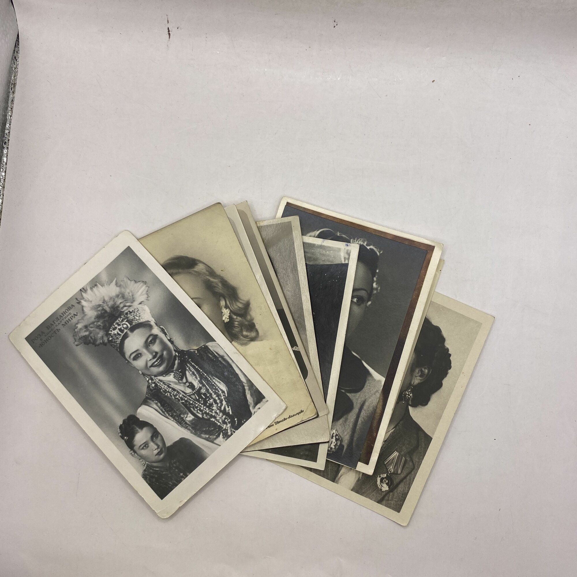 Набор из 8-ми открыток: Актеры советского кино