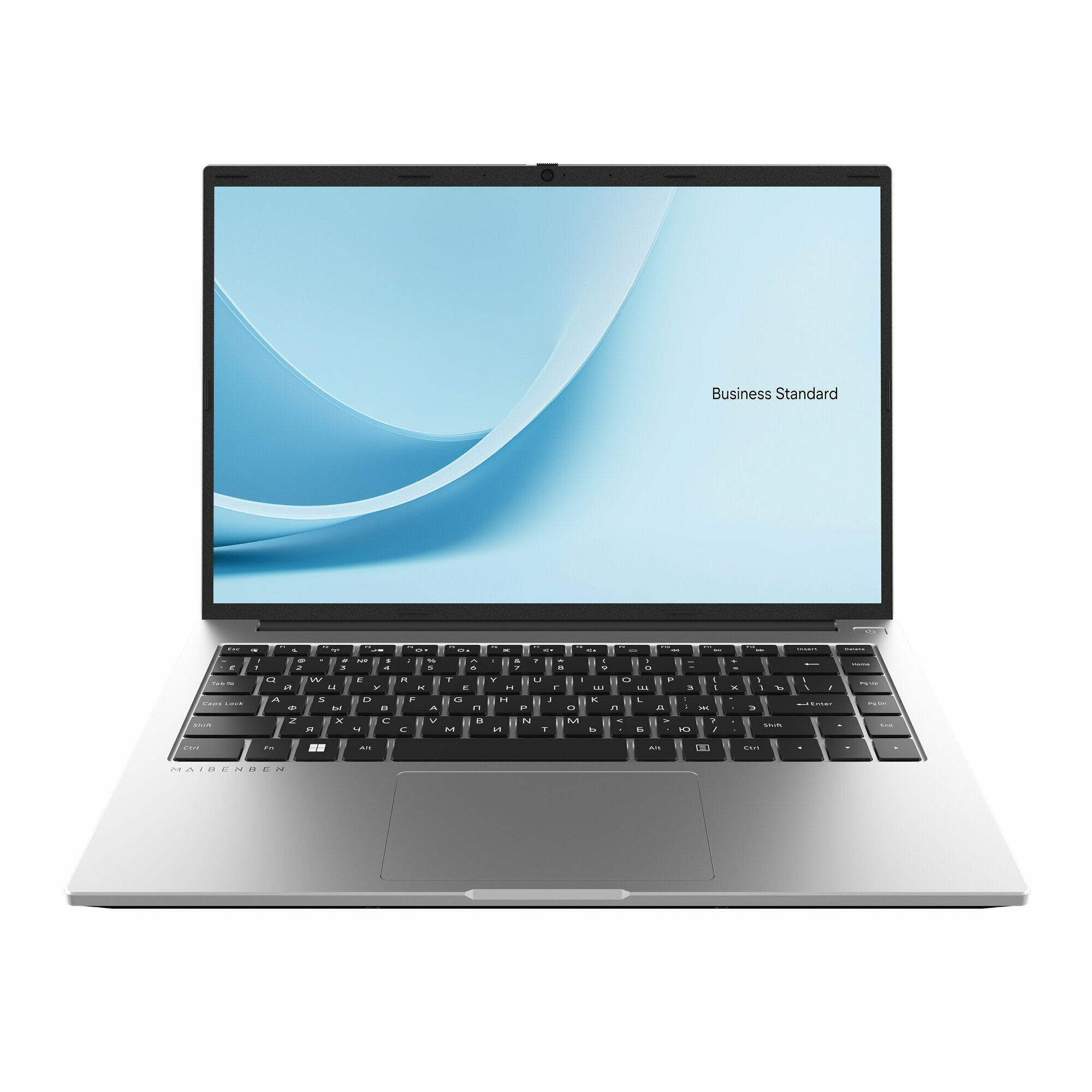 Ноутбук MAIBENBEN B114B 14.5" (3072x1920), AMD Ryzen 5 6600H, 16GB DDR5, 512GB SSD, Radeon 660M, Windows 11 Pro, silver